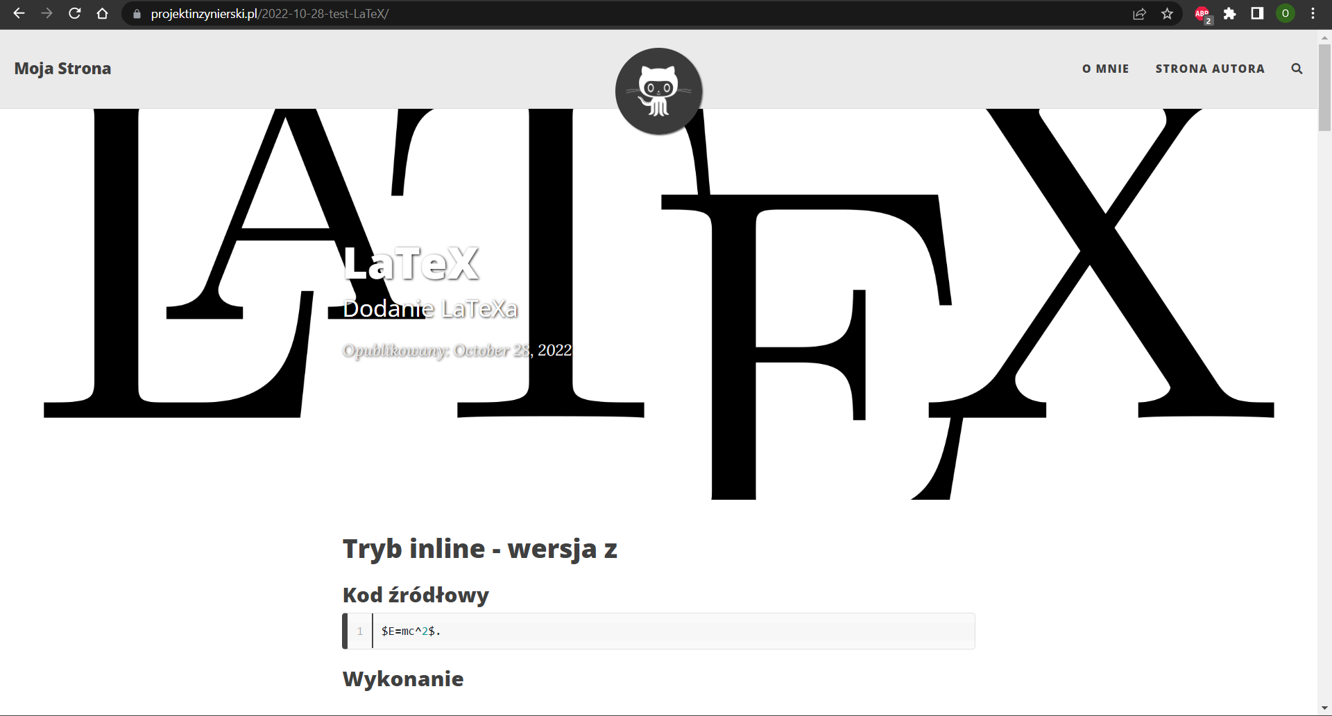 Praca dyplomowa inżynierska